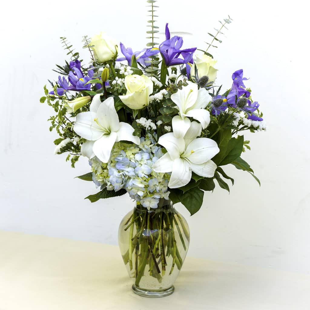 Beautiful in Blue Flowers (T209-3B) | Four Seasons Flowers