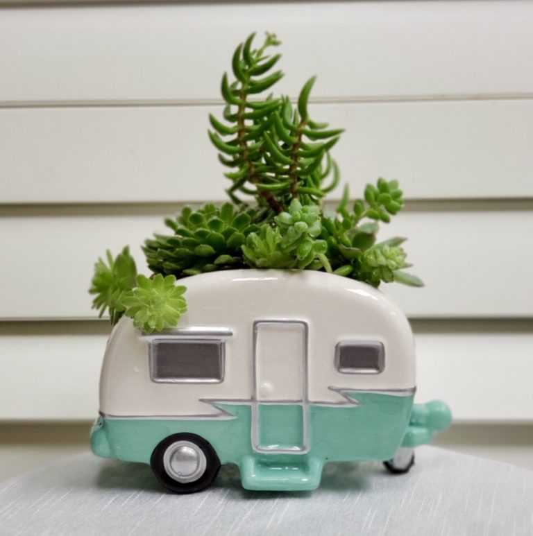 Succulent Camper Garden - Four Seasons Flowers - Flower Delivery in San ...