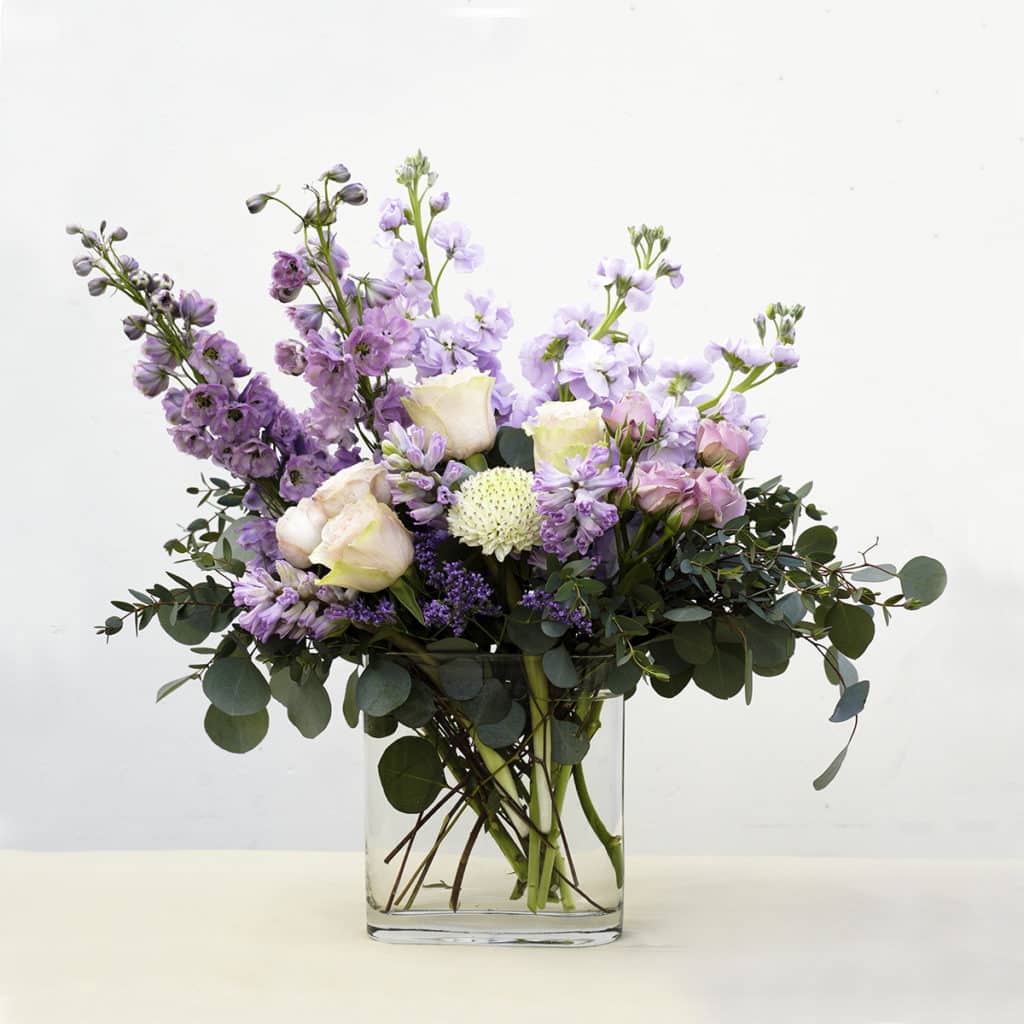 Light Purple Spring Flower Arrangement | Four Seasons Flowers