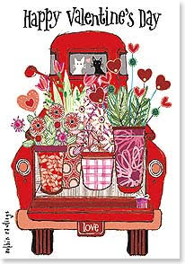 Love Truck Valentine's Day Card - Four Seasons Flowers - Flower ...